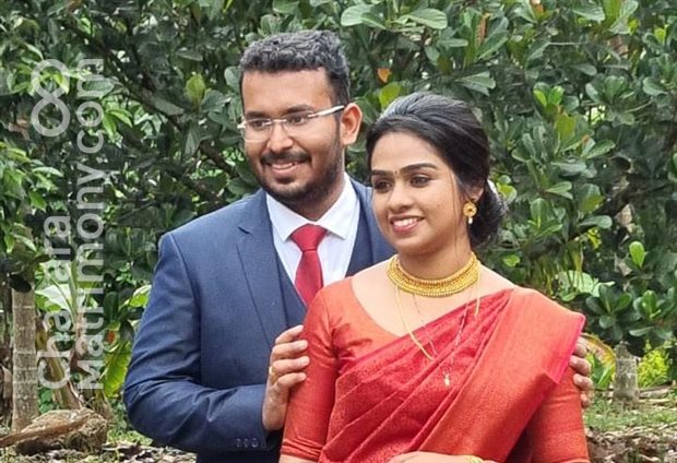 Jerome Jose & Merin Augustin - ChavaraMatrimony.com