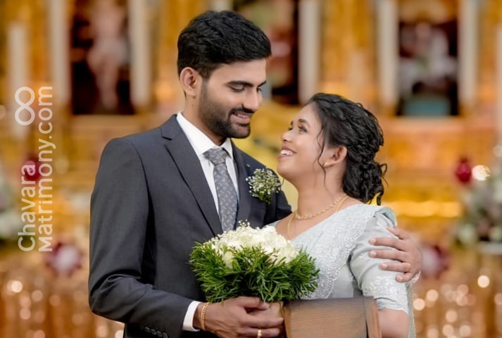 Jithu Thomas & Treesa Thomas - ChavaraMatrimony.com